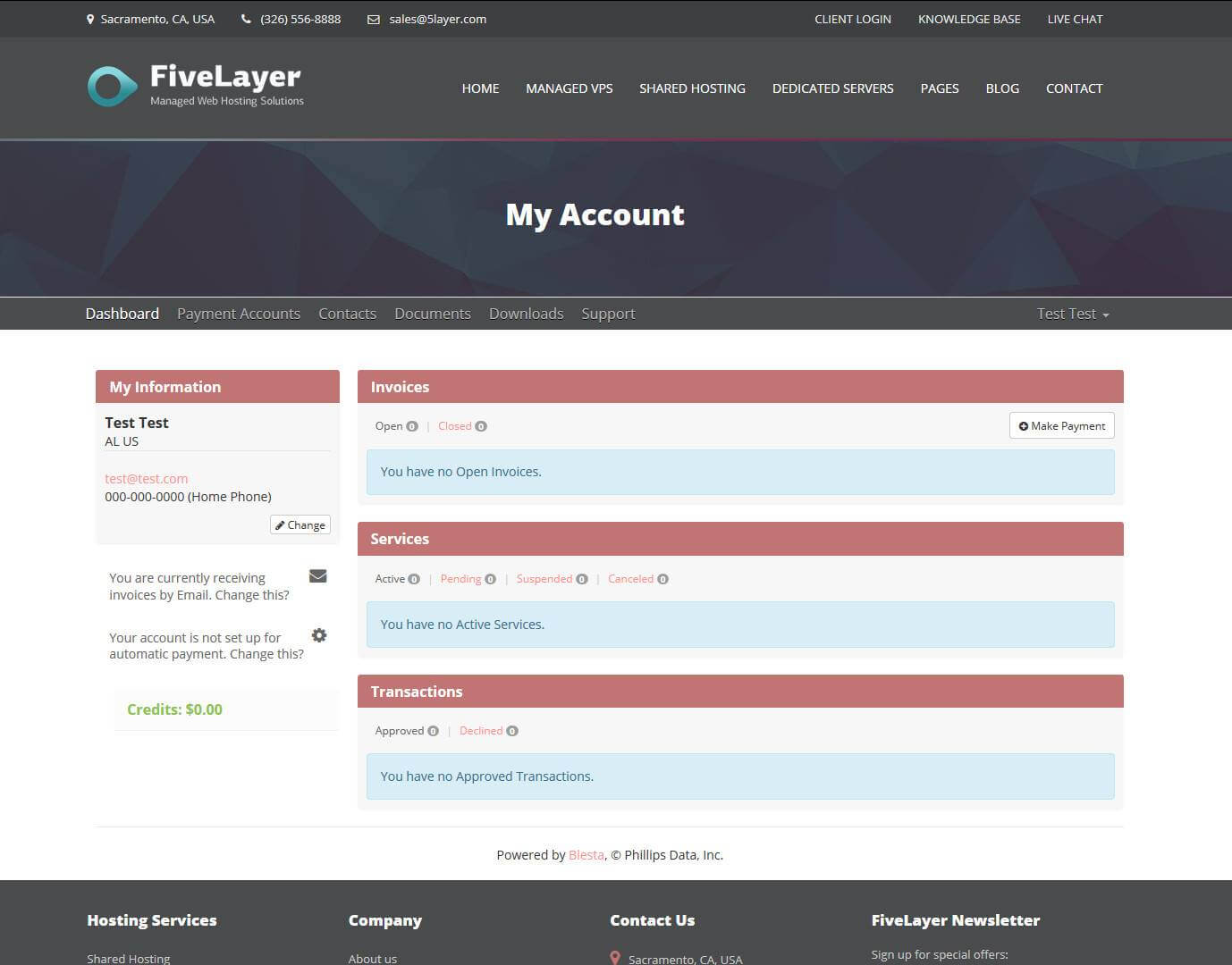 Blesta Integrations and Themes